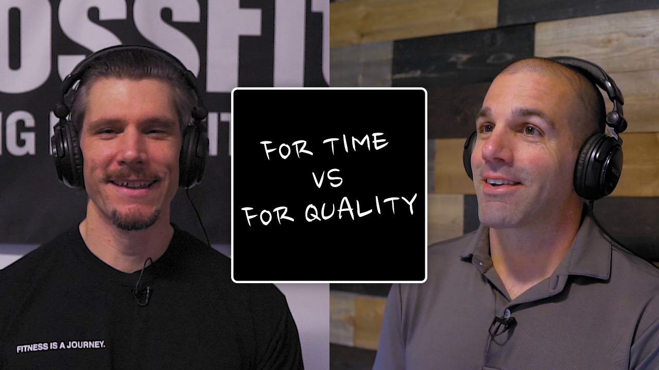 VARIED NOT RANDOM #115: “FOR TIME” VS. “FOR QUALITY” WORKOUTS