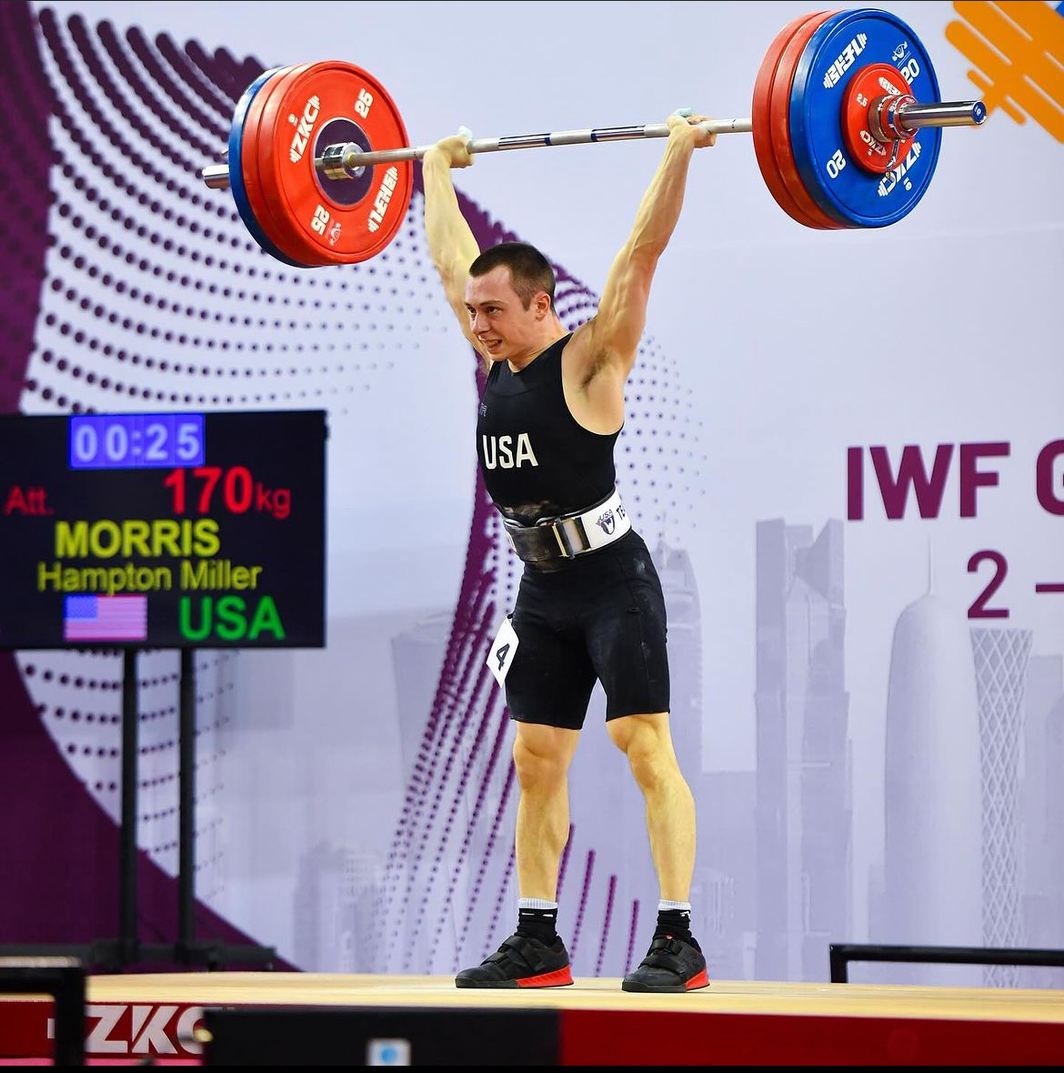 Hampton Morris Sets 2 New American Records!